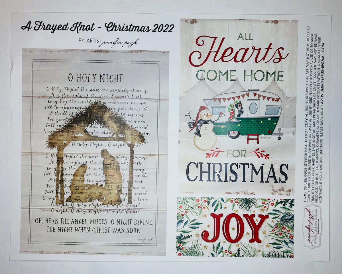 Jennifer Pugh-AFK-Christmas-DIY-Kit – A-Frayed-Knot By Nicole